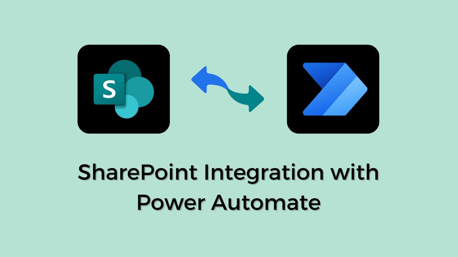 SharePoint Integration with Power Automate - Hashcron